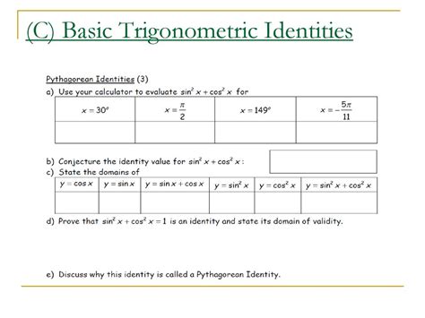 Lesson 45 Trigonometric Identities Ppt Download