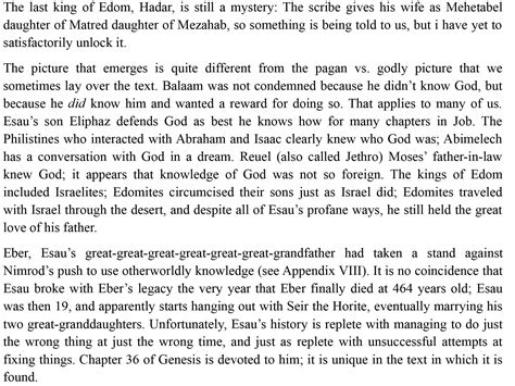 Appendix 12 — Mark Vedder