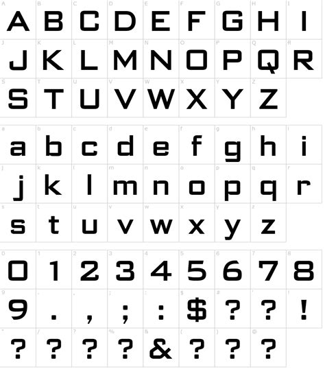 Font Science Gothic Scaricare