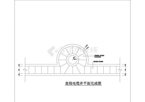 某地区电缆井施工CAD电气大样图 设备控制原理图 土木在线