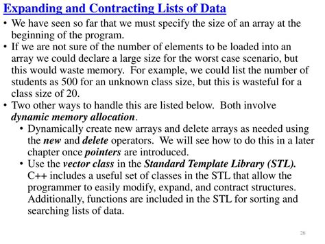 ppt chapter 7 one dimensional arrays powerpoint presentation free