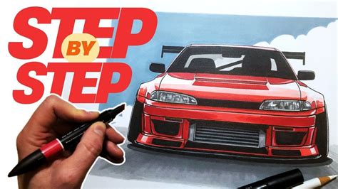How To Draw Drift Car