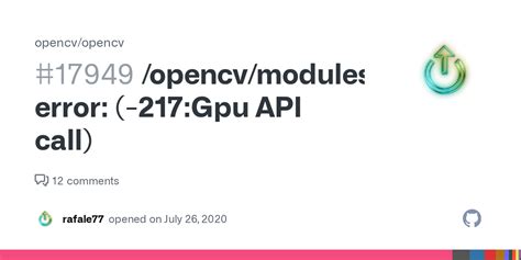 Opencvmodulesdnnsrccuda4dnncslstreamhpp49 Error 217gpu