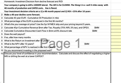 Decline Curve Analysis DCA Is A Graphical Procedure Chegg Com