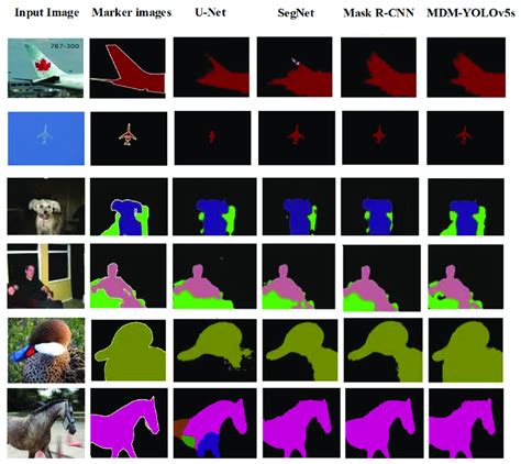 Graph Of Segmentation Effects Of Different Models Download Scientific Diagram