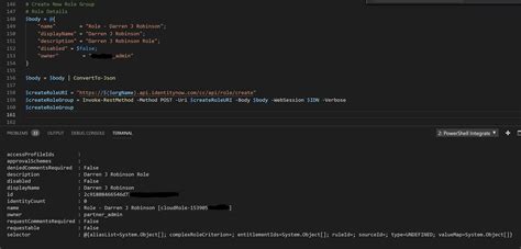 Managing Sailpoint Identitynow Roles Via Api And Powershell Kloud Blog