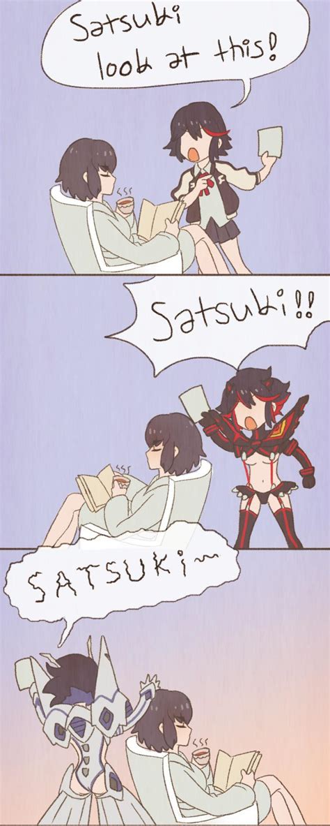 Satsuki Junketsu Shinzui Fanart [oc] I Never Played The Game But I Wanted To Make A Fanart Of