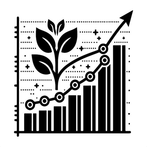 Icono De Gráfico En Estilo De Moda Diagrama Y Conjunto De íconos Vectoriales Estadísticos De