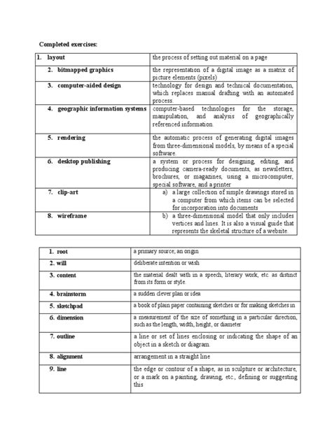 completed exercises pdf 3 d modeling page layout