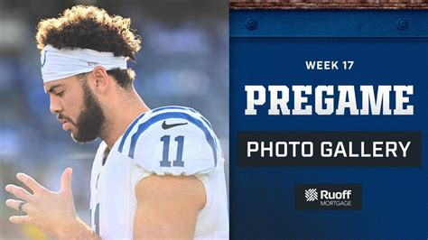 Pregame Photos Colts At Giants Week 17