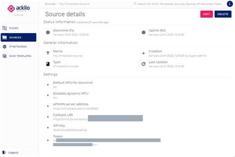 specify the source thingpark x schc ipcore documentation
