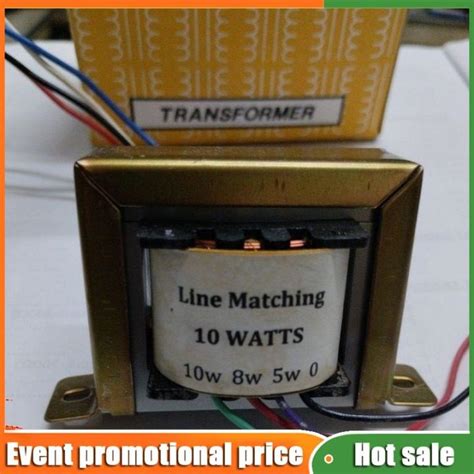 Line Matching Transformer 10watts Matchbacs Philippines Lazada PH