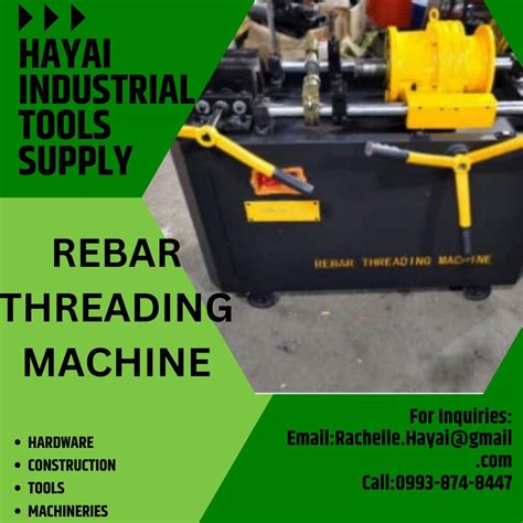 Rebar Threading Machine On Carousell