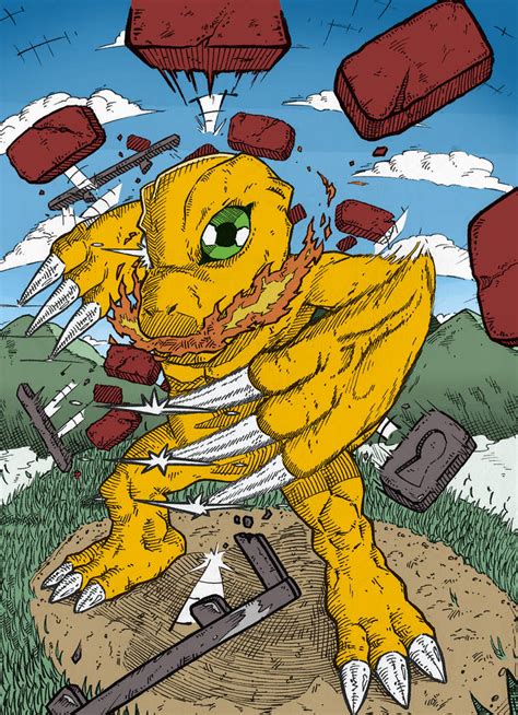 Agumon By Yashyamon On Deviantart