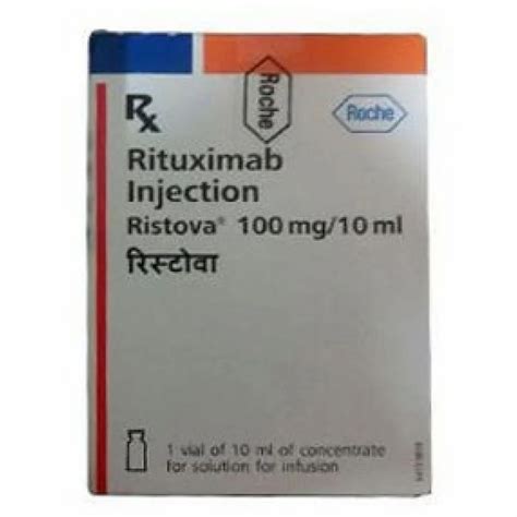 100mg Ristova Rituximab Injection At ₹ 7359vial Ristova Solution In