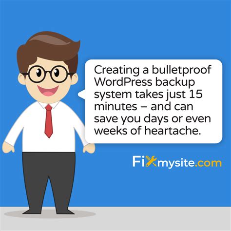 WordPress Backup Guide Secure Your Site In 15 Minutes Or Less