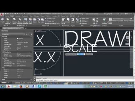 AutoCAD Demo Using Attributes In A Block And Creating An Annotative Block Autocad Autocad