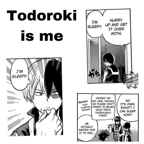 Boku No Hero Academia Funny Manga Meme Todoroki Shouto Boku No Hero