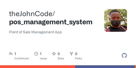 Github Thejohncodeposmanagementsystem Point Of Sale Management App
