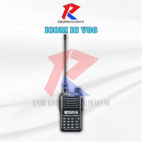 Jual Radio Ht Icom V Vhf Original Kota Balikpapan Radio Komunikasi Kalimantan Tokopedia