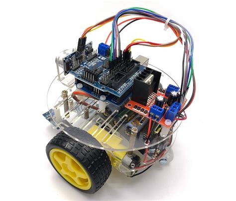 Arduino 智慧車完整套件 雙層版本 避障 循跡 藍牙控制 含arduino Uno開發板 提供範例程式線路圖 傑森創工