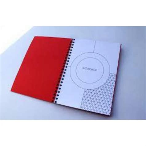 Cardboard Cover Spiral Binding Notebook For Office Size A4 At ₹ 40 Piece In Sivakasi