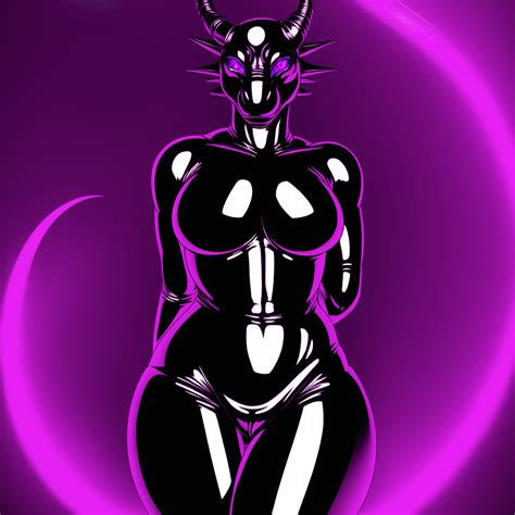 Rule 34 Ai Generated Anthro Dragon Female Furry Glowing Latex Solo