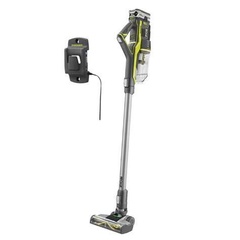 RYOBI ONE V Brushless Cordless Stick Vacuum Cleaner With Ah Batteries And Charger