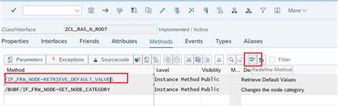 SAP ABAP Central Use Of Node Class In BOPF