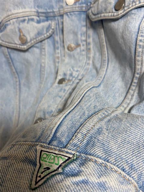 Vintage Guess Denim Jacket Mens Fashion Coats Jackets And Outerwear