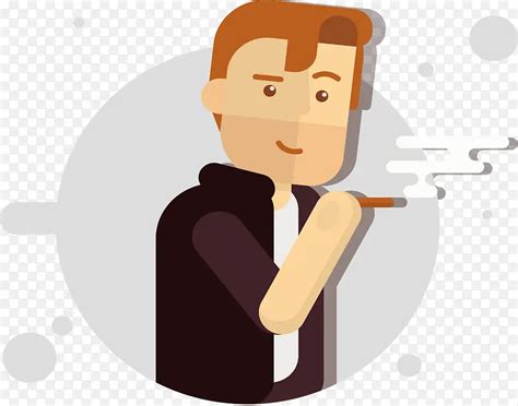 卡通抽烟男孩设计png图片素材下载图片编号9191507 Png素材网