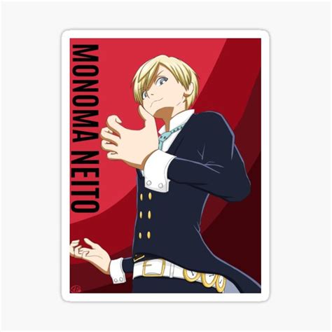 Monoma Neito Fanart Sticker For Sale By Sleepydreams Redbubble
