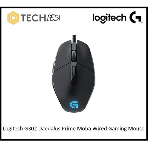 Logitech G302 Daedalus Prime Moba Wired Gaming Mouse Wired Mouse Shopee Singapore