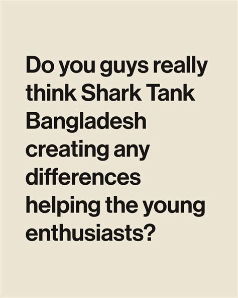 Md Musfiqur Rahman On Linkedin Sharktank Bangladesh Investment