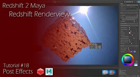 A Look At The New Redshift Renderview And Post Effects Lesterbanks