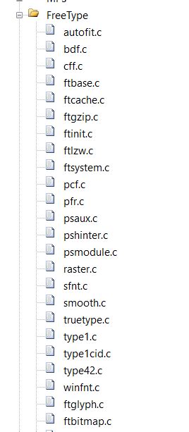 Freetype移植到 Stm32 单片机以支持矢量字体freetype移植到 Stm32 代码裁剪 Csdn博客