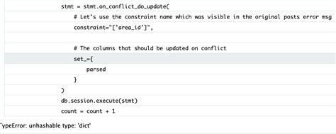 Postgresql Upsert Statement With Flask Sqlalchemy Stack Overflow