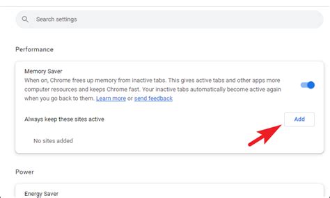 How To Enable Or Disable Memory Saver In Chrome