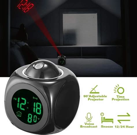 Plastic Multicolor DIGITAL PROJECTOR CLOCK Battery Powered At Rs Piece In New Delhi