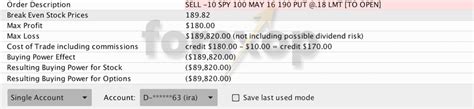 Selling Options How Much Margin Do I Need