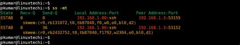 top 14 ss command examples to monitor socket connections