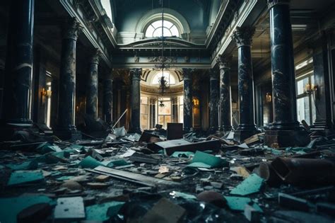 Premium Ai Image Financial Crash Market Crash Financial Collapse