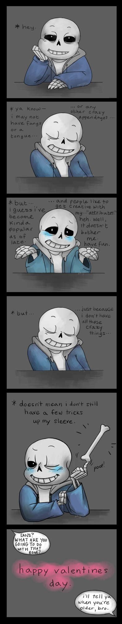 A Valentines Day Psa From Sans By Enigmal Insanity On Deviantart