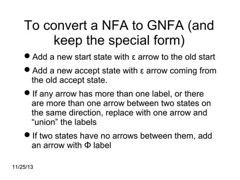 Theory Of Computation Lectures 6 And 7 Ppt