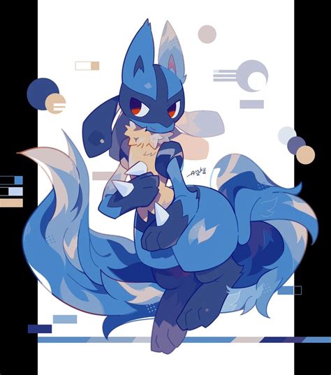 Lucario Pokemon Drawn By Auko Danbooru