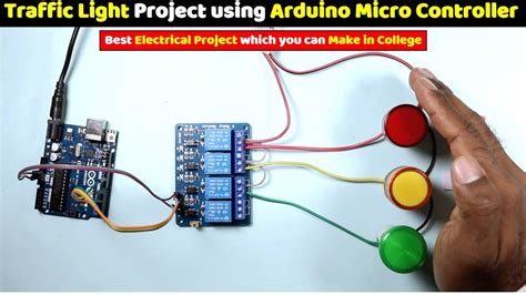 Traffic Lights Project Wiring With Arduino Uno Beginner Level