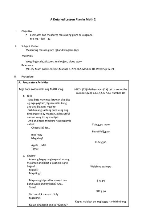 Math Lecture Teaching English In The Elementary Grades 1 Olfu