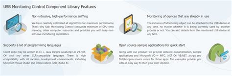 Usb Monitoring Control