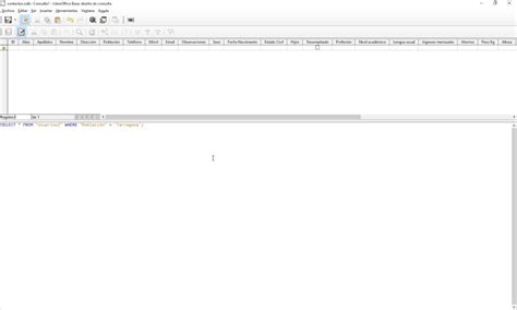 Borrar Contenido De Una Tabla Con Sql En Libreoffice Base Xxxii