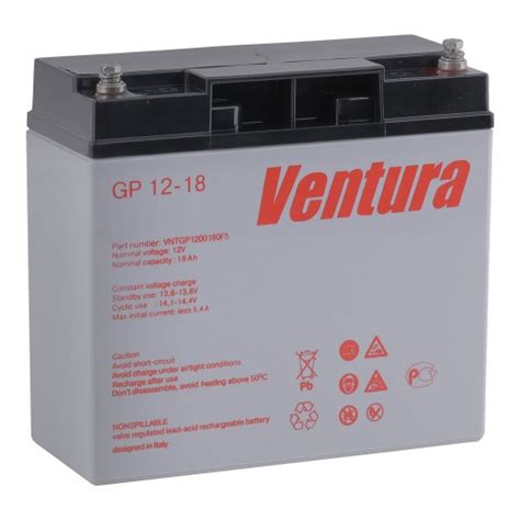 Ventura GP12-18. Акумуляторна батарея - СТАБІ. Стабілізатори напруги.